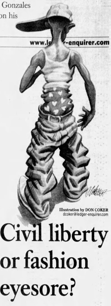 Sagging pants and moral panic: An abolitionist retrospective. – Scalawag